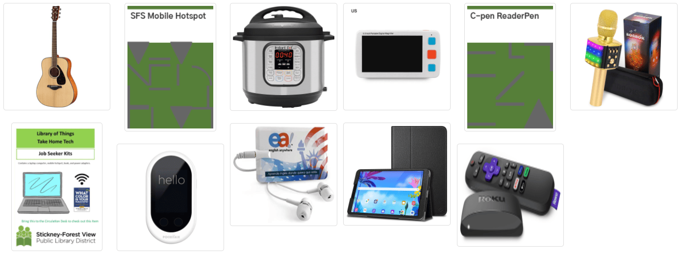 Take Home Tech & Tools | Stickney-Forest View Public Library District